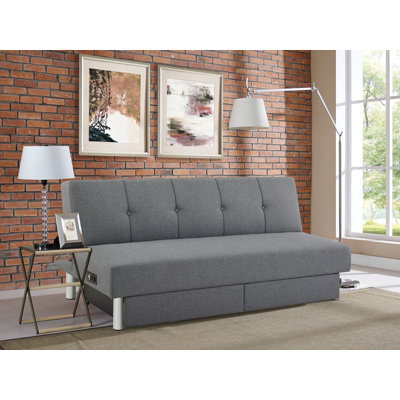 Serta cannes luxury convertible sofa futon store